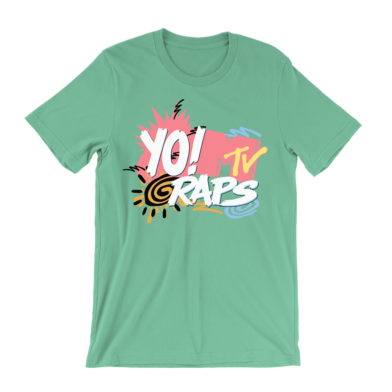 Yo! Mtv Raps T Shirt - Old school hip hop 80's Fab 5 Freddy Ed Lover ...