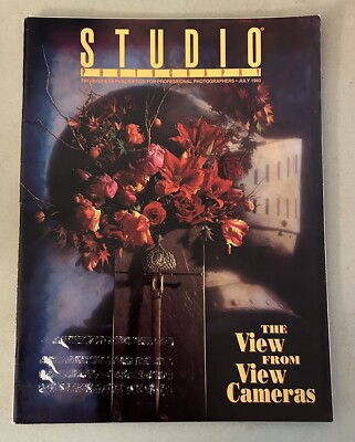 Studio Photography The View From View Cameras July 1993 Magazine S#2 | eBay