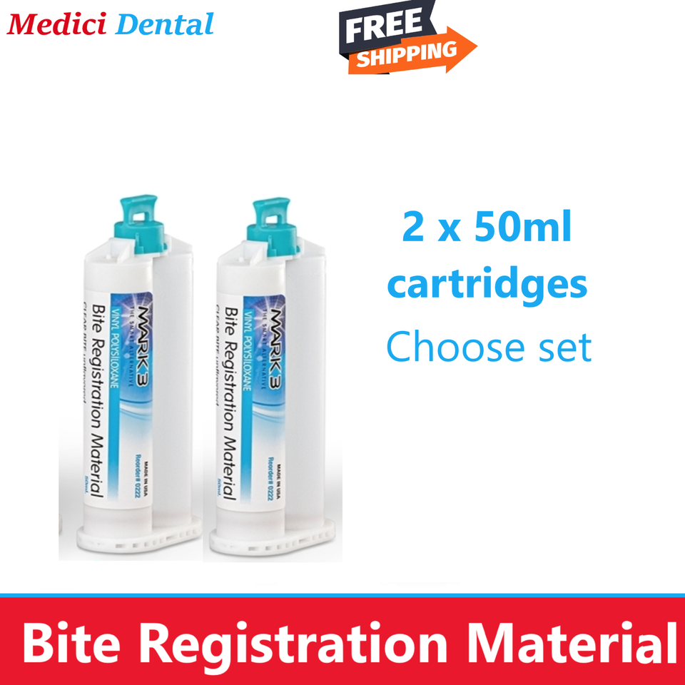 Dental Bite Registration Material Impression (Regular & Super /Fast Set) VPS PVS | eBay