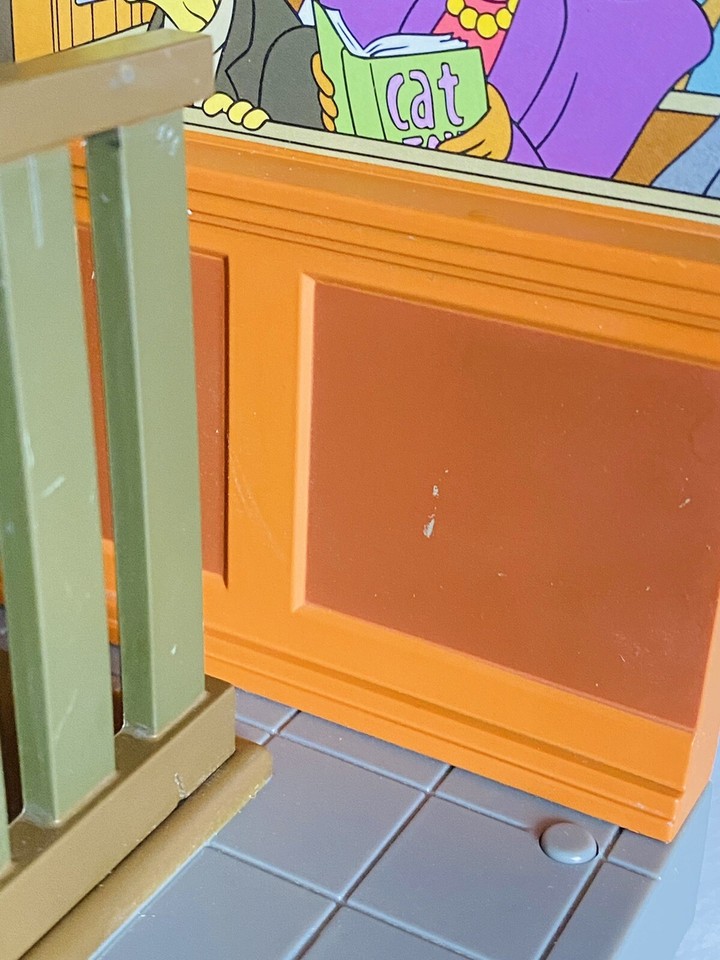 Springfield Courthouse The Simpsons WOS Interactive Diorama 2002 | eBay