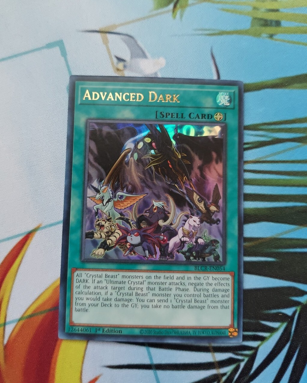 Yugioh! Advanced Dark - BLCR-EN054 - Ultra Rare - 1st Edition NEAR MINT ...