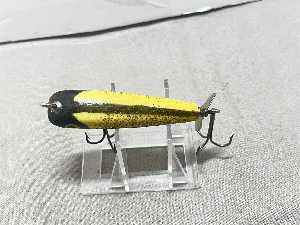 Vintage Jim Pfeffer Wood Darter Florida Lure | eBay