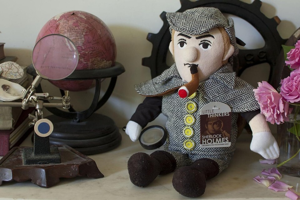 Little Thinkers Sherlock Holmes Plush - Unemployed Philosophers Guild ...