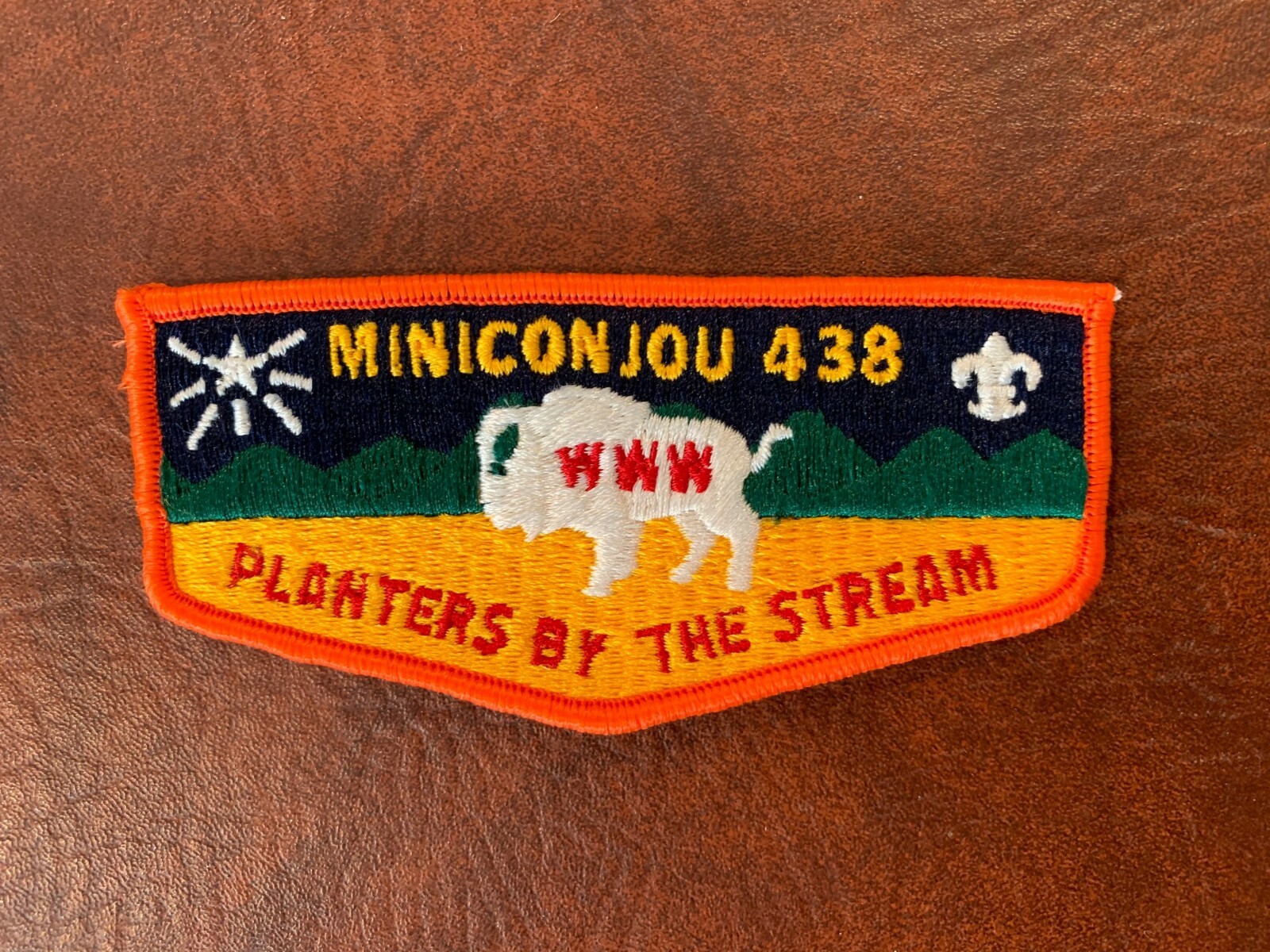 MINICONJOU LODGE 438 FLAP 1980'S ERA FLAP MINT | eBay