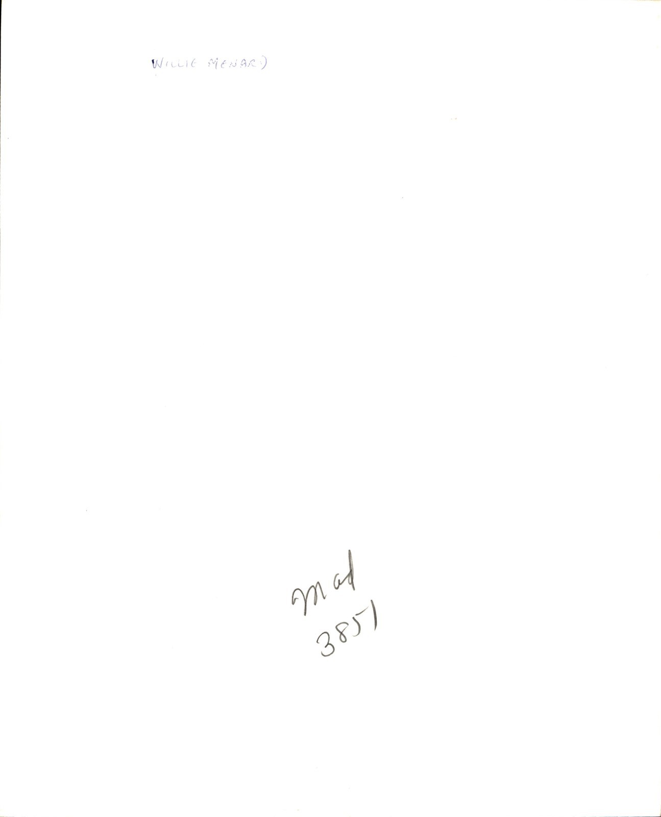 PF9 Orig Photo HILLARY "MINNIE" MENARD 1959-61 NEW YORK ROVERS HOCKEY ...