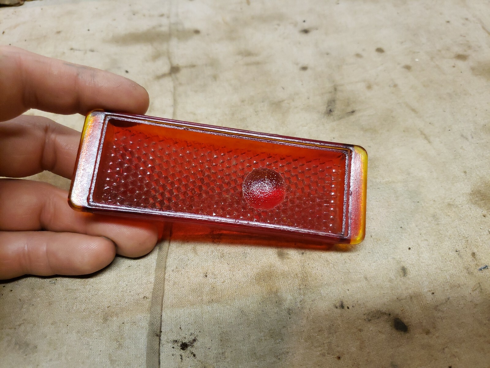 1941 Ford tail light lens Stimsonite Duolamp 11A-13450 T-311 | eBay