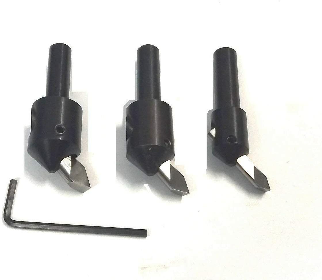 Set of 3 PCS Fly Cutter for Metal Facing On Milling Lathe HSS Bit tools ...