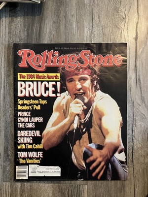 VTG Rolling Stone Magazine February 28 1985 Issue No. 442 Bruce ...