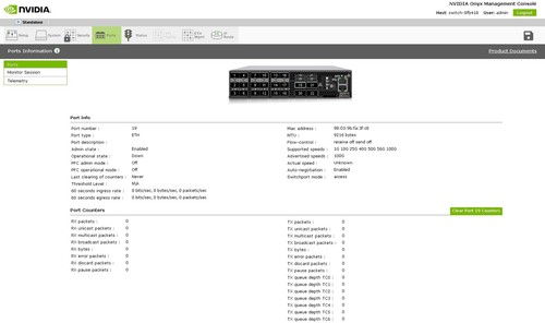 Mellanox SN2010 18 Port 25Gb SFP28 4x 100Gb QSFP28 Switch Onyx OS 3.10. ...