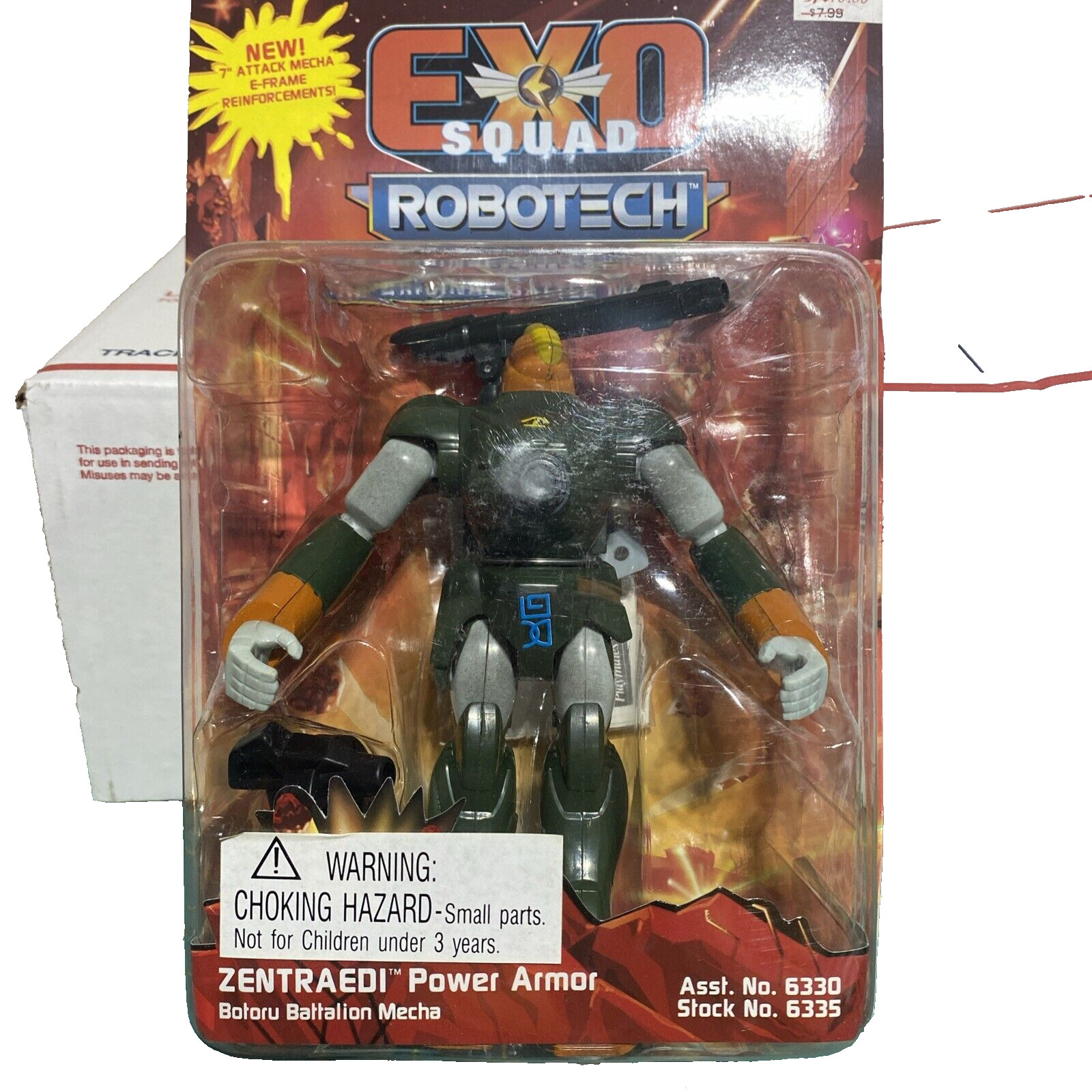 Exo Squad Robotech Zentraedi Power Armor 1994 Sealed MOSC Botoru ...