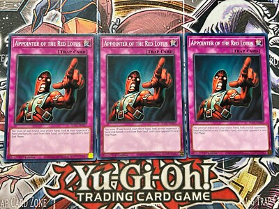 ***3x Appointer of the Red Lotus 1st Ed 3x*** SDFC-EN035 | Common ...
