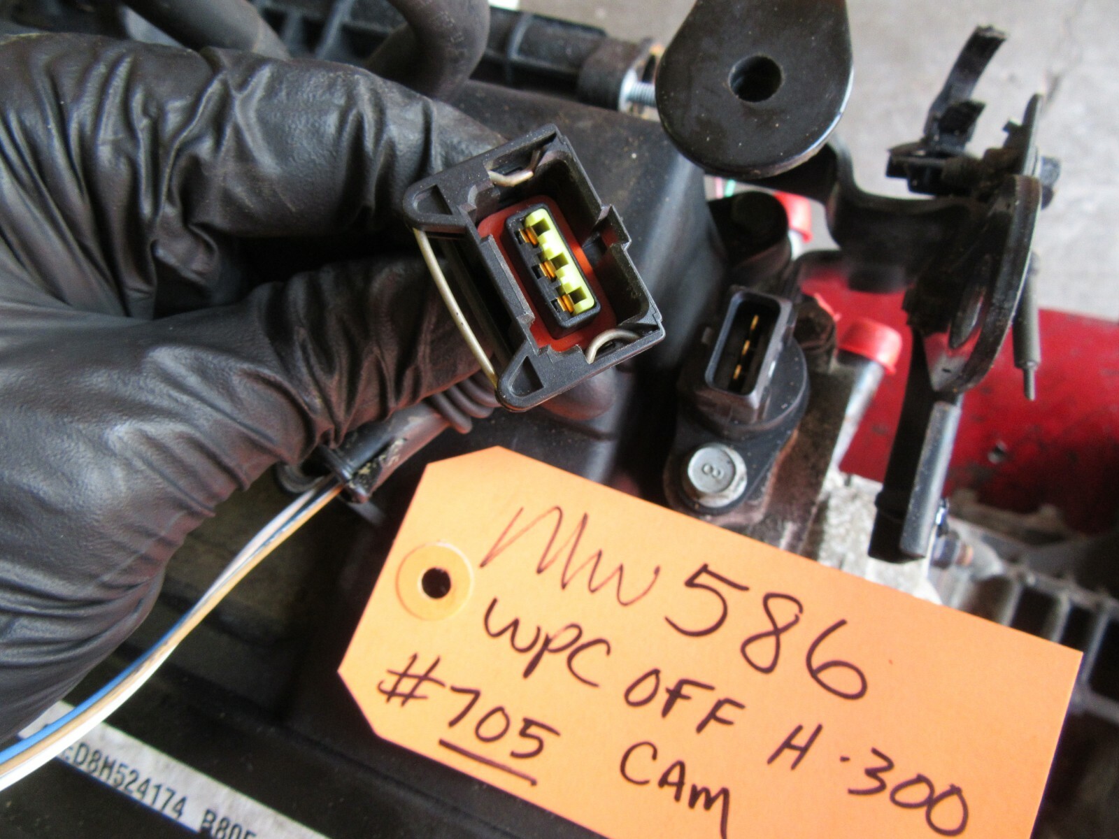 CAM SHAFT SENSOR WIRE PLUG CONNECTOR CYLINDER HEAD ENGINE for 06-11 RIO ...