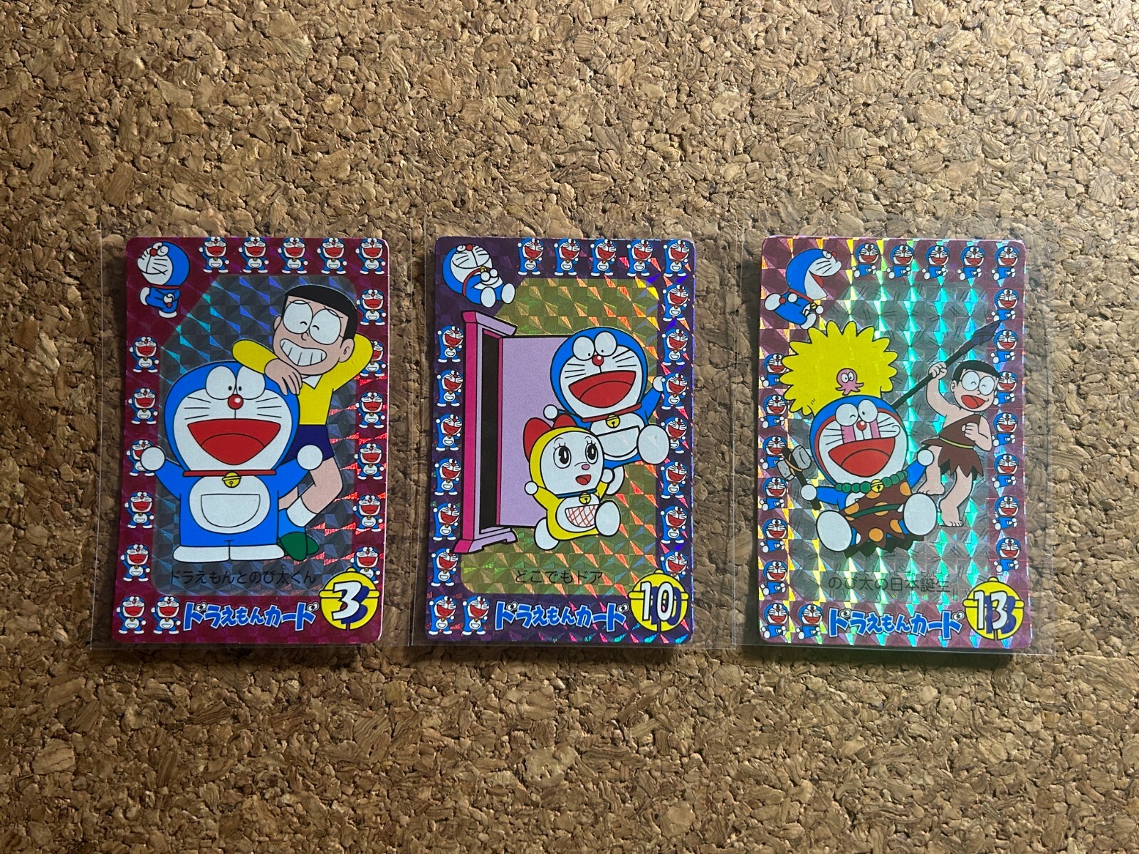 Doraemon carddass 90s Prism anime card 3set | eBay