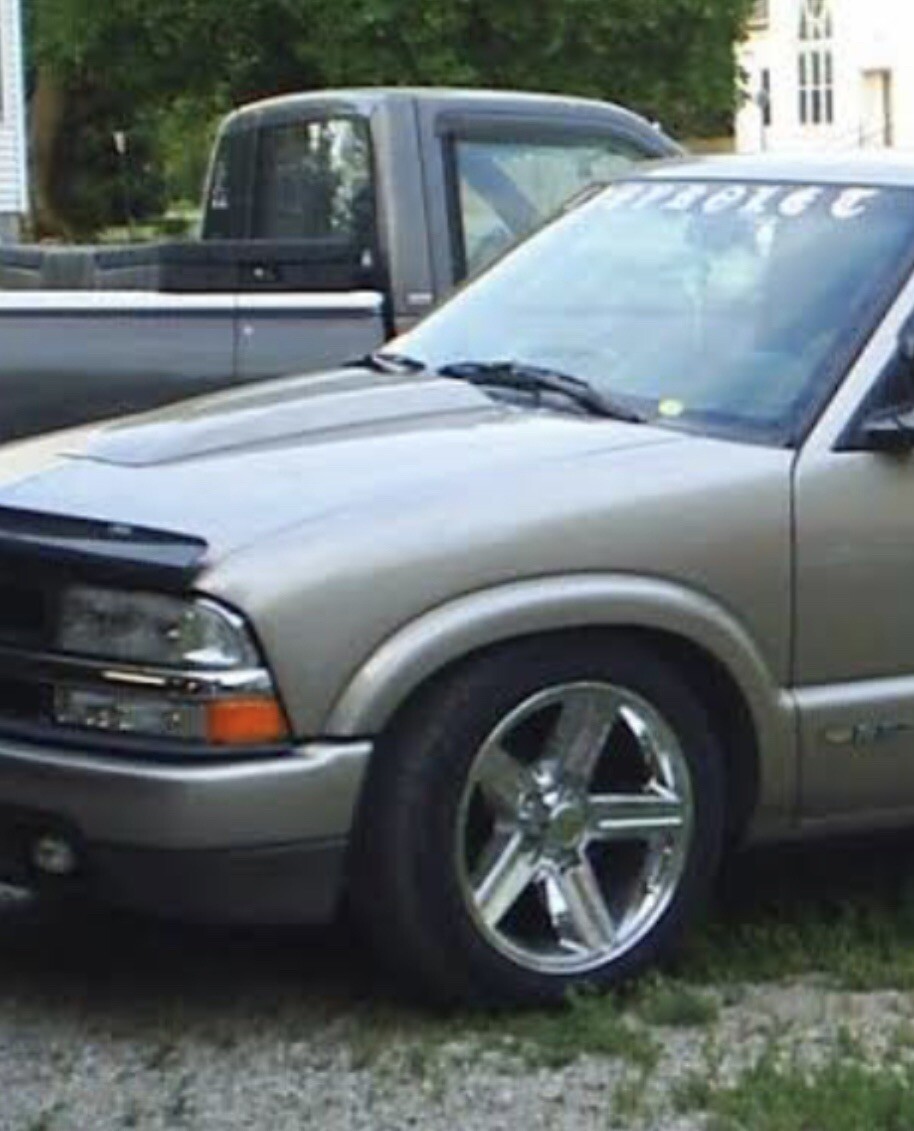 (4) 16X8" CHEVY S-10 PICKUP 2WD CHROME WHEELS RIMS FIT 1995-2012 | eBay