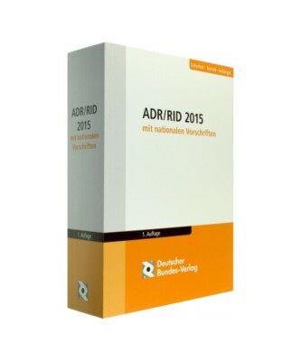 ADR / RID 2015 mit nationalen Vorschriften | eBay