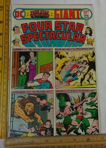 Four Star Spectacular 1 comic book VF/NM Wonder Woman Golden Age Flash ...