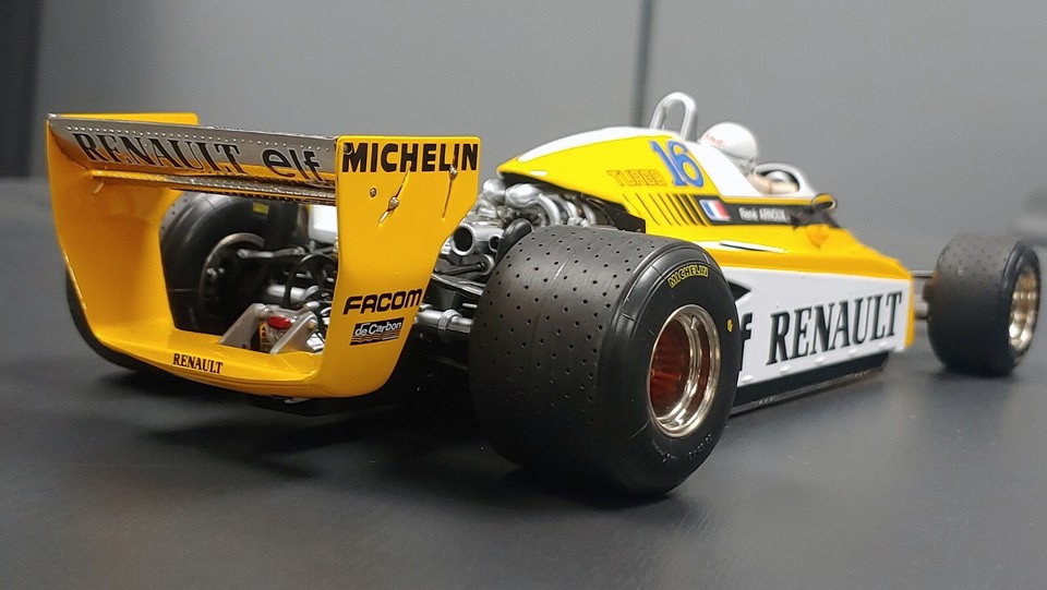 1/18 Exoto Renault RE20 Turbo #16, 1980, Rene Arnoux | eBay