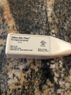2WIRE DSL Filter Model LFT4-1 For Single Line Phones | eBay