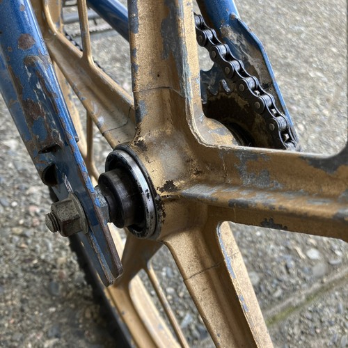 Old School BMX 1981 Mongoose Gold Motomag Blue (barn find) | eBay