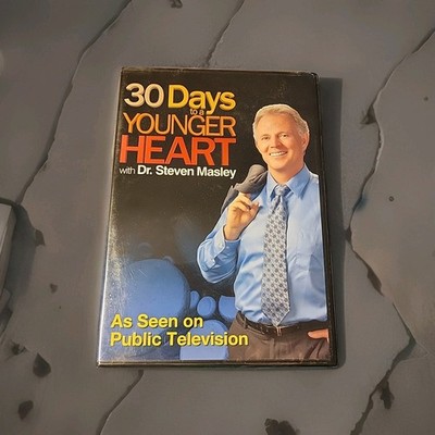 30 Days To A Younger Heart DVD Dr Steven Masley As Seen On Public ...