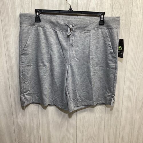 ATHLETIC WORKS Women's (Size XL) Pull On Drawstring Shorts w/ Pockets ...