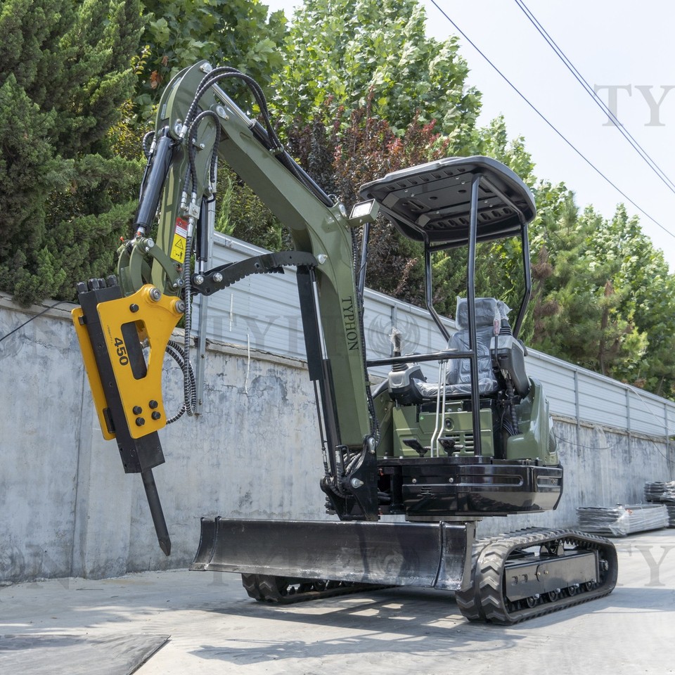 Hydraulic Hammer Breaker of TERROR XXV 2.5–3 Ton Mini Excavator ...