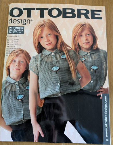 Ottobre Magazine Winter 6/2017 New and Uncut Euro Sewing Patterns Kids ...