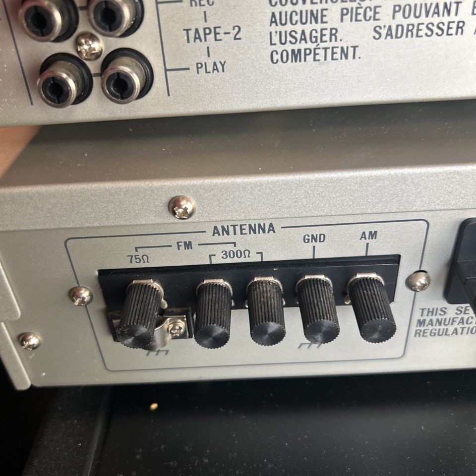 JVC T-X6 Metal FM AM Radio Quartz Synthesizer Stereo Tuner 80s | eBay