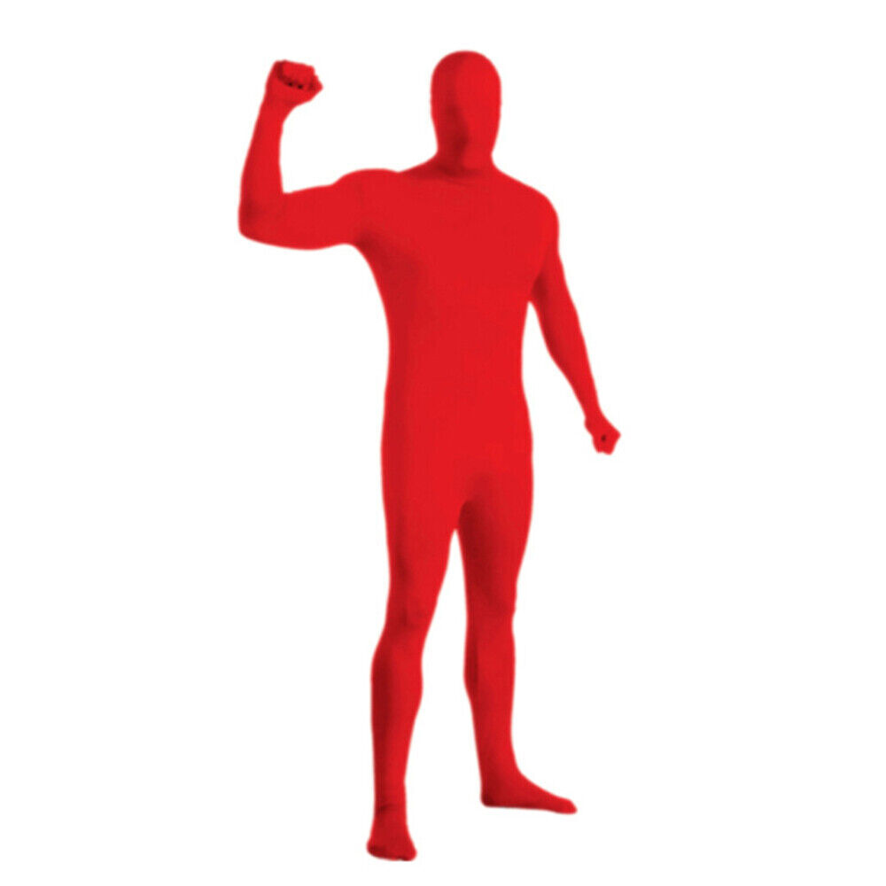 Party Costume Invisible Morph Suit Adult Men Women Full Body Spandex ...