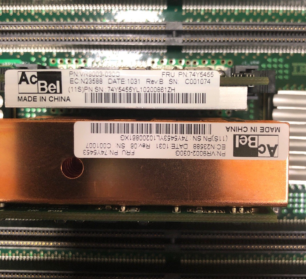 IBM 46K7514 8-Slot Power7 DDR3 Memory Riser Card for pSeries | eBay