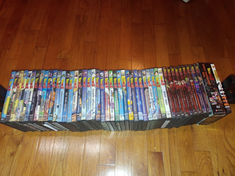 Huge Lot of 49 Dragon Ball Z DVDs preowned in boxes | eBay