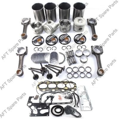 4JA1 4JA1T Engine Rebuild Kit + 4PCS Connecting Rod For Isuzu NHR54 ...