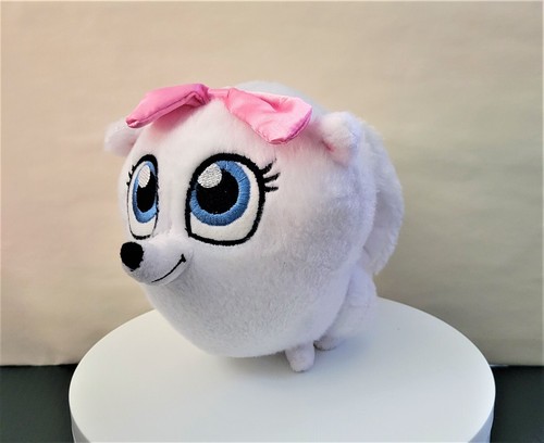 Secret Life of Pets Gidget 6" White Pomeranian Dog Plush Toy Stuffed ...