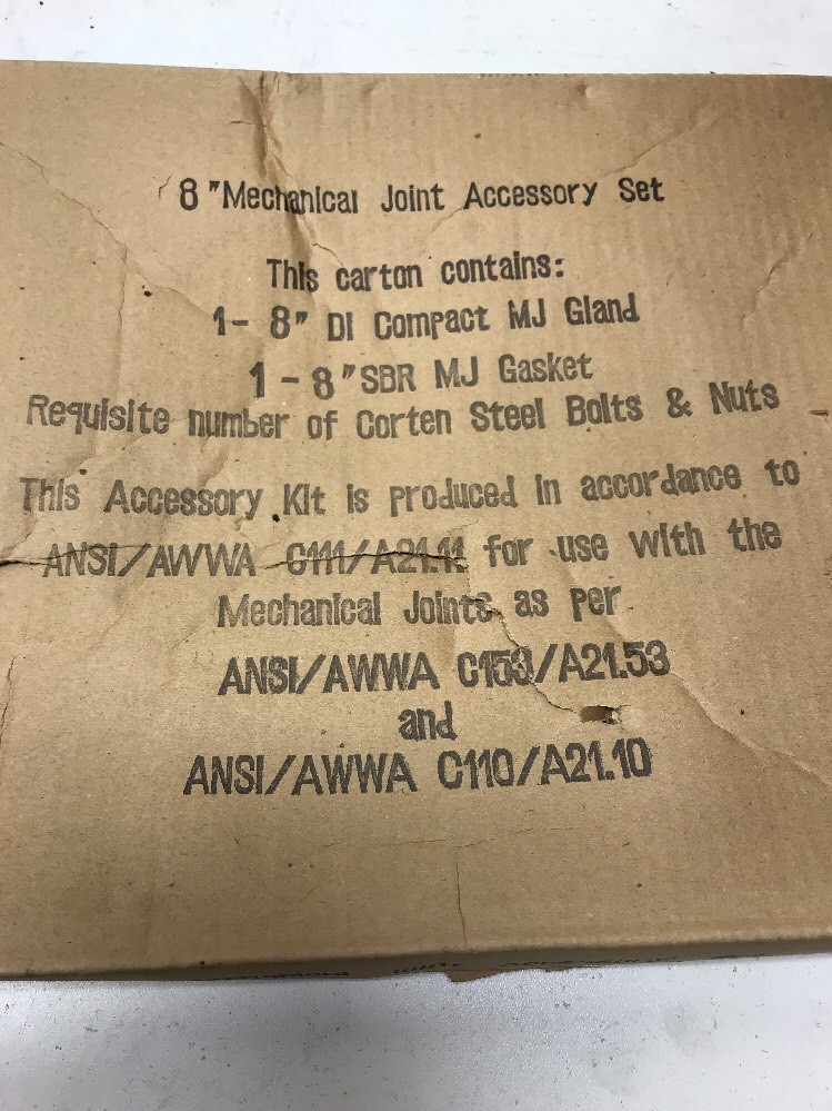 Tyler Union - Pipe 8" Mechanical Joint Accessory Set MJ Repair | eBay.de