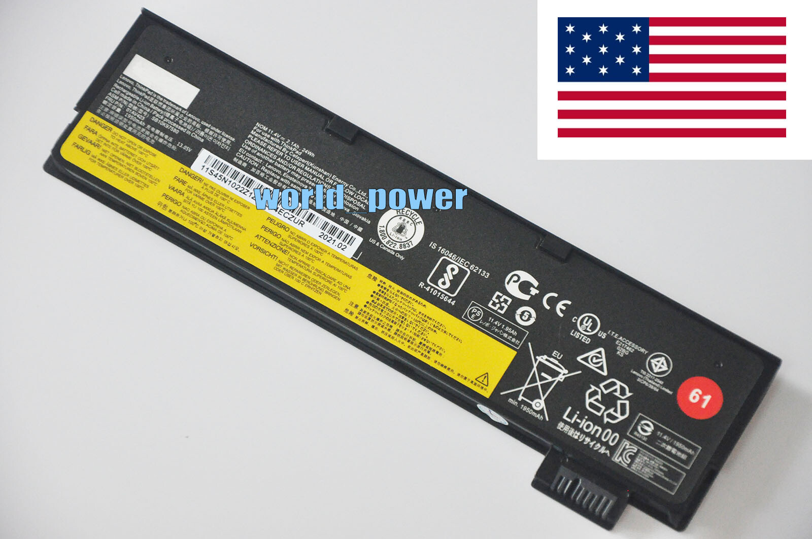3cell 61 New Genuine 01AV423 01AV427 Battery for Lenovo ThinkPad T470 ...