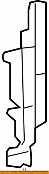 53293-33040 Toyota Deflector, radiator side, rh 5329333040, New Genuine ...