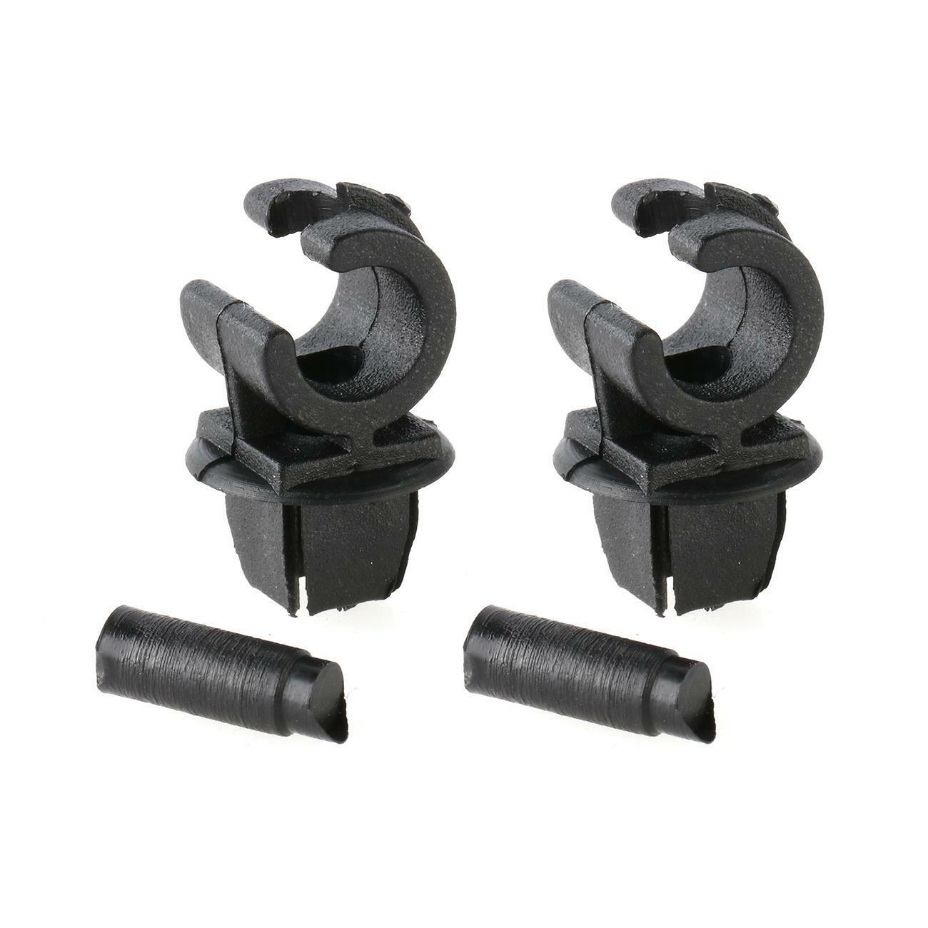 10x Black Plastic Bonnet Stay Holder Clips- Clips to hold Bonnet ...