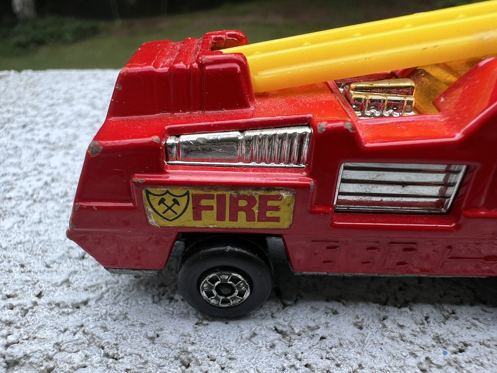 Vintage Matchbox Fire Truck BLAZE BUSTER Superfast No.22 Lesney England ...