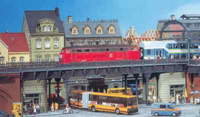 Faller 120551 HO 1:87 S-Bahn Train City Bridge | eBay