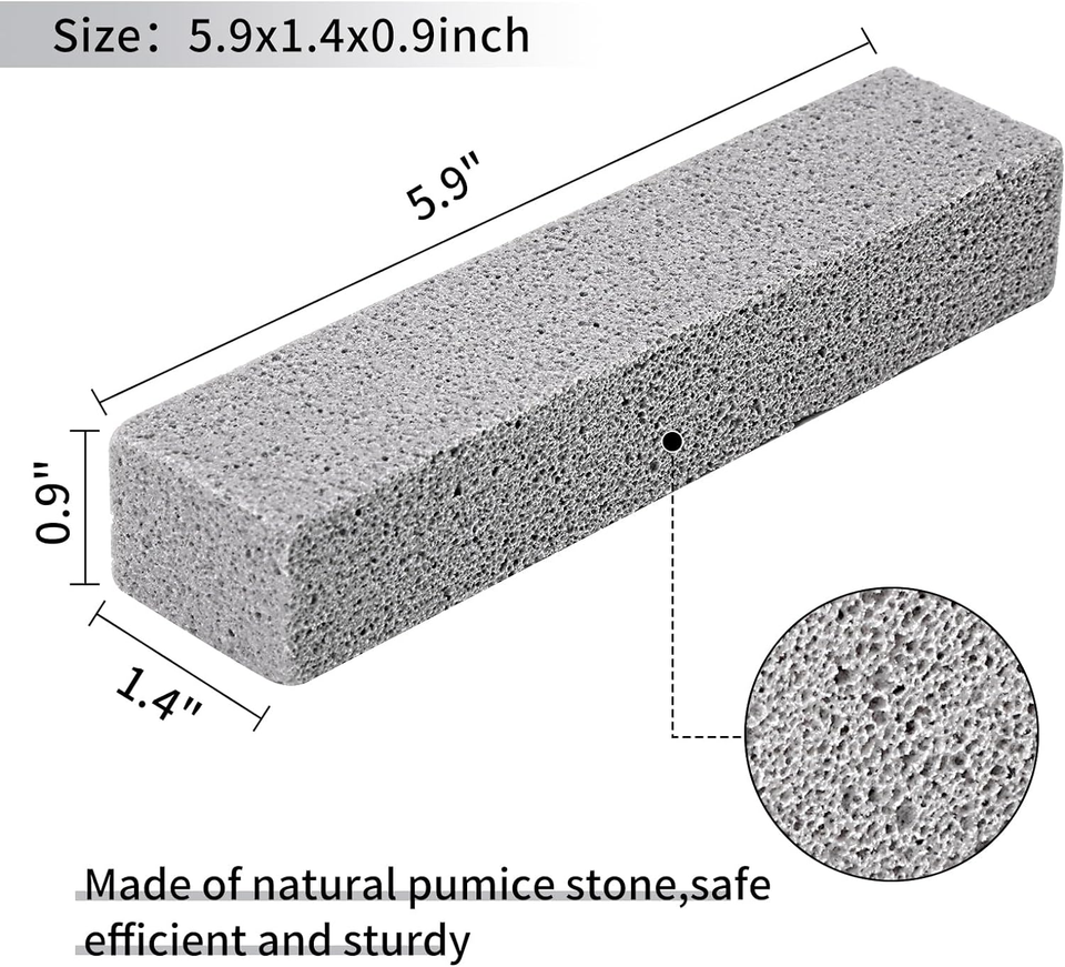 Hongway 36 Pack Pumice Stones for Toilet Cleaning Bowl Stick,Pumice ...