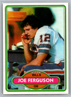 1980 Topps 348 Buffalo Bills Joe Ferguson | eBay