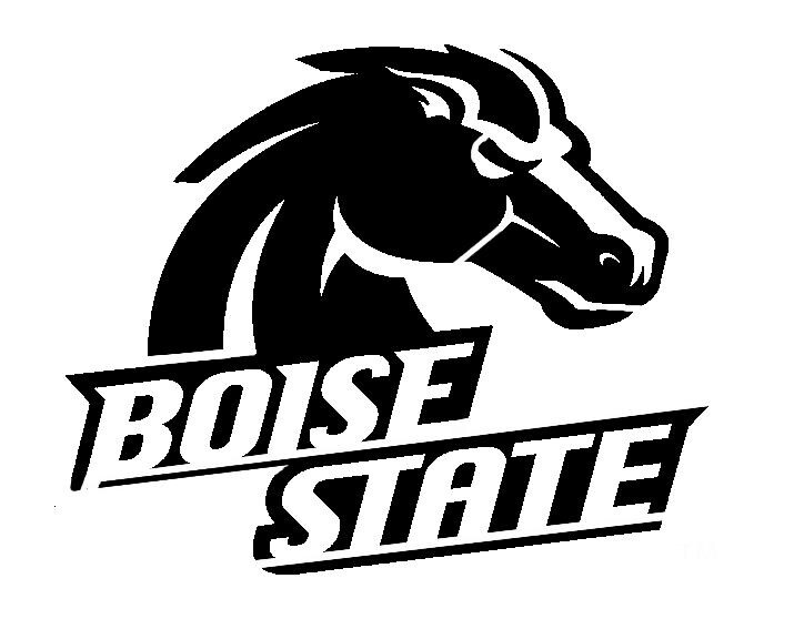 Boisestate Logo Amazon.com: Boise State Broncos Logo Decal 6" X 5"