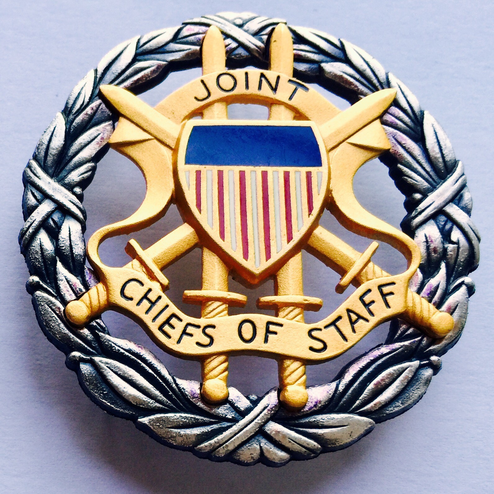 Rare Large Vietnam War USA Joint Chiefs of Staff Badge (By N S Meyer ...