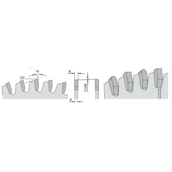 CMT Orange 12” One-side Laminate/Melamine Crosscut Blade 96 Teeth TCG ...