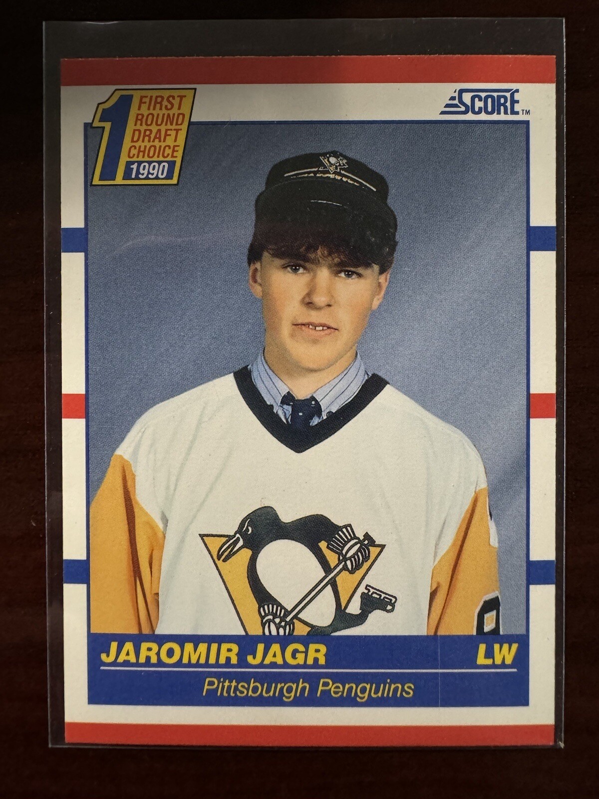 1990-91 Score - First Round Draft Choice #428 Jaromir Jagr (RC) | eBay