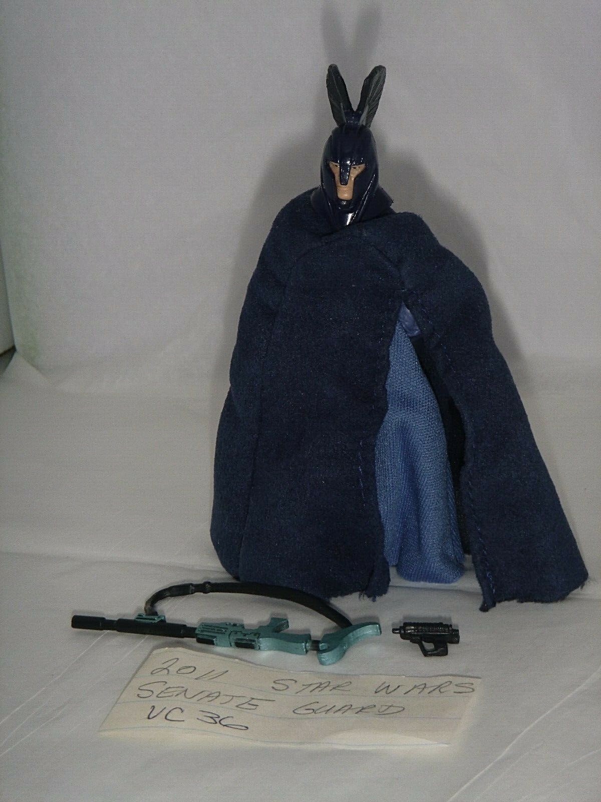 STAR WARS THE VINTAGE COLLECTION SENATE GUARD VC36 BLUE ASSAULT RIFLE ...