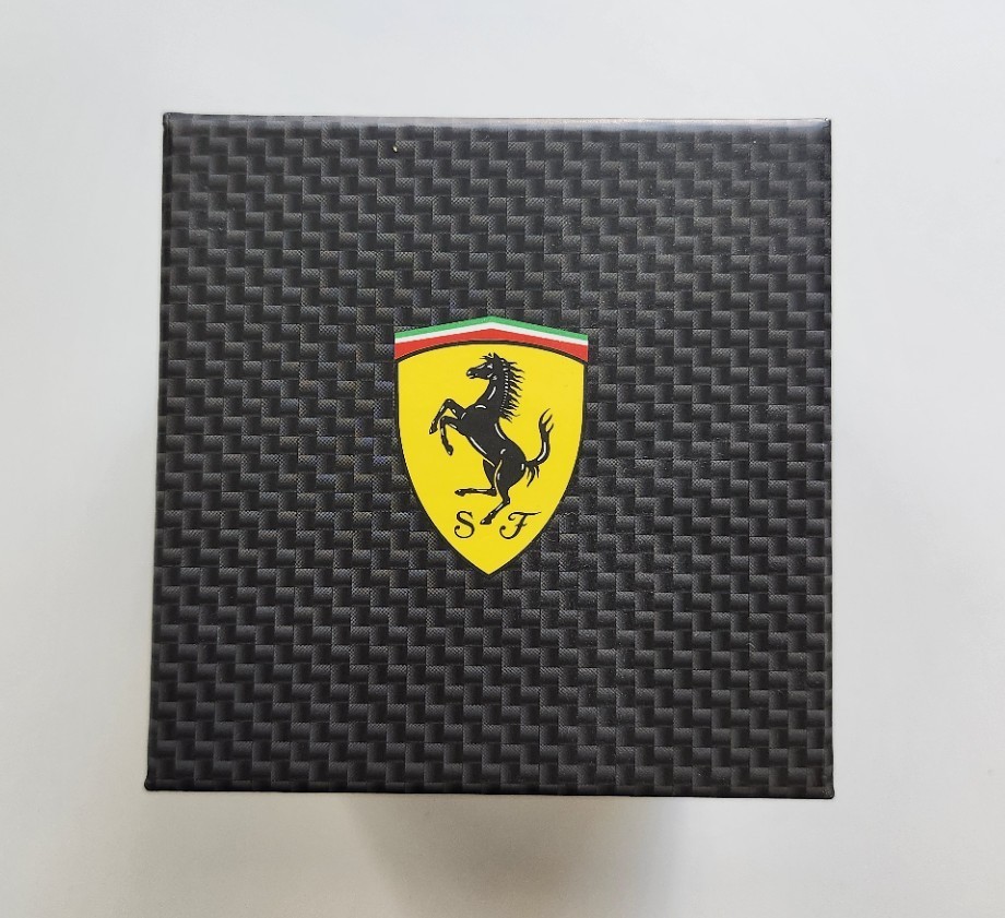 Used The Scuderia Ferrari Pilota Evo 0830712 Mens Wrist Watch in Black ...