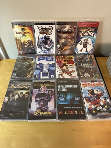 Sealed PSP Games And Umd Lot Of 12 | eBay