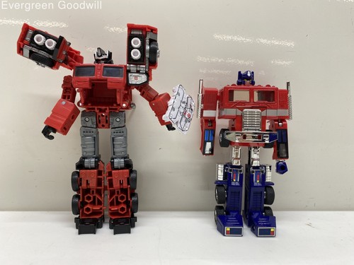 Lot of (2) Preowned Red Transformer Autobot Toys | eBay