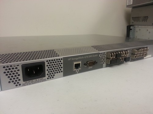 HP STORAGEWORKS 4/16 SAN SWITCH HSTNM-N005 A7985A 16 Active Ports | eBay